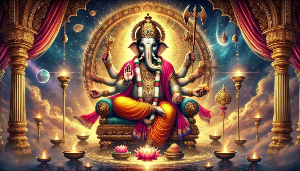 भगवान श्री गणेश के 108 नाम - 108 Names of Lord Ganesha - 卐 आरती मंत्र ...